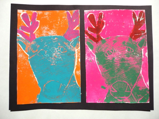Thomas Elementary Art: 4th Grade Animal Printmaking (The best ...