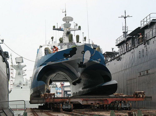 Small shipyard....: Nice Design: China Fast Attack Craft - FAC Type 022