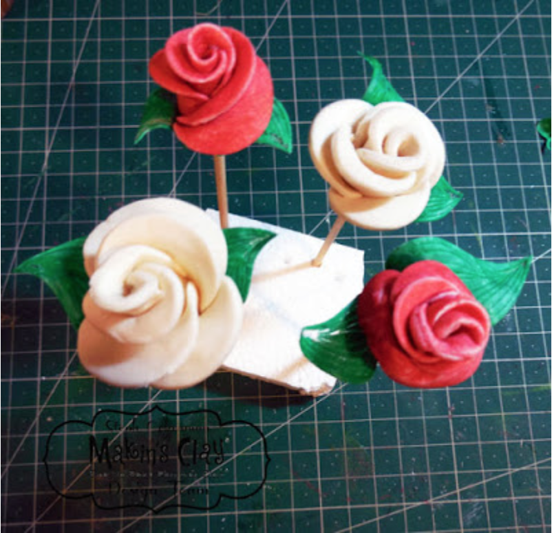 Clay Roses