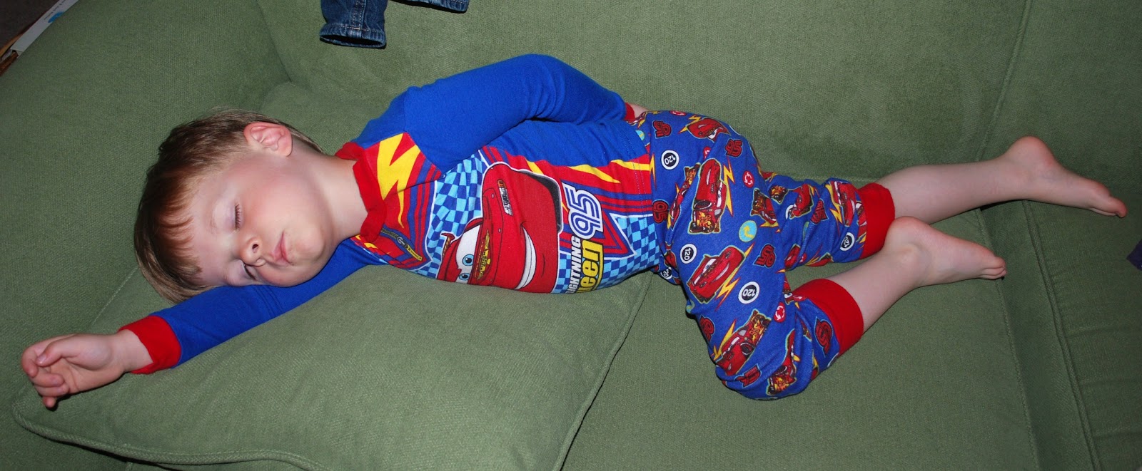 Bringing up Biscuit: Sleeping Superman