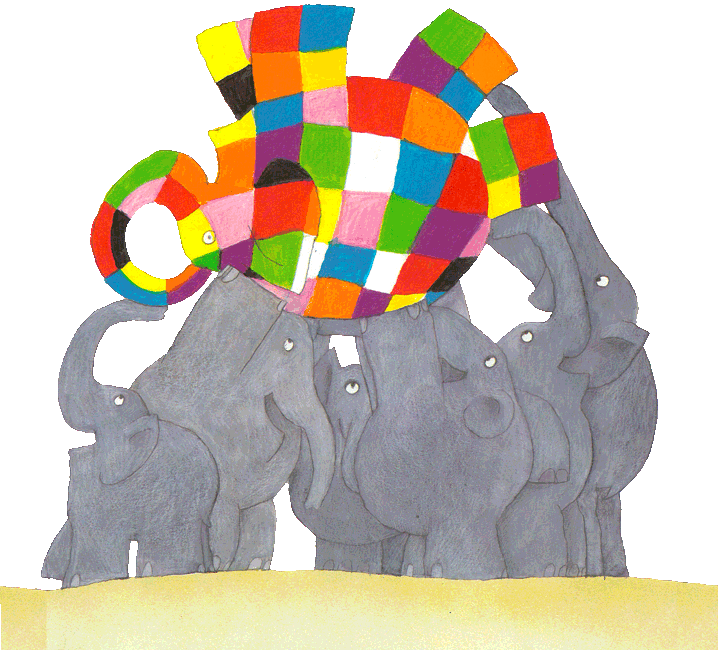 Baby reseña | Elmer de David McKee - Perdida entre páginas