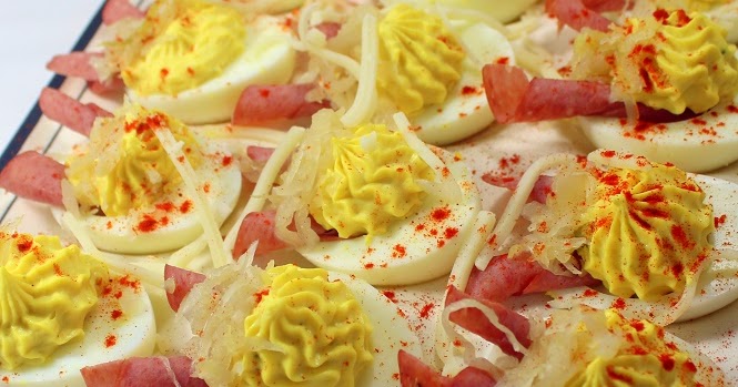 52 Ways to Cook: Reuben Sandwich Style Deviled Eggs - Corned Beef ...