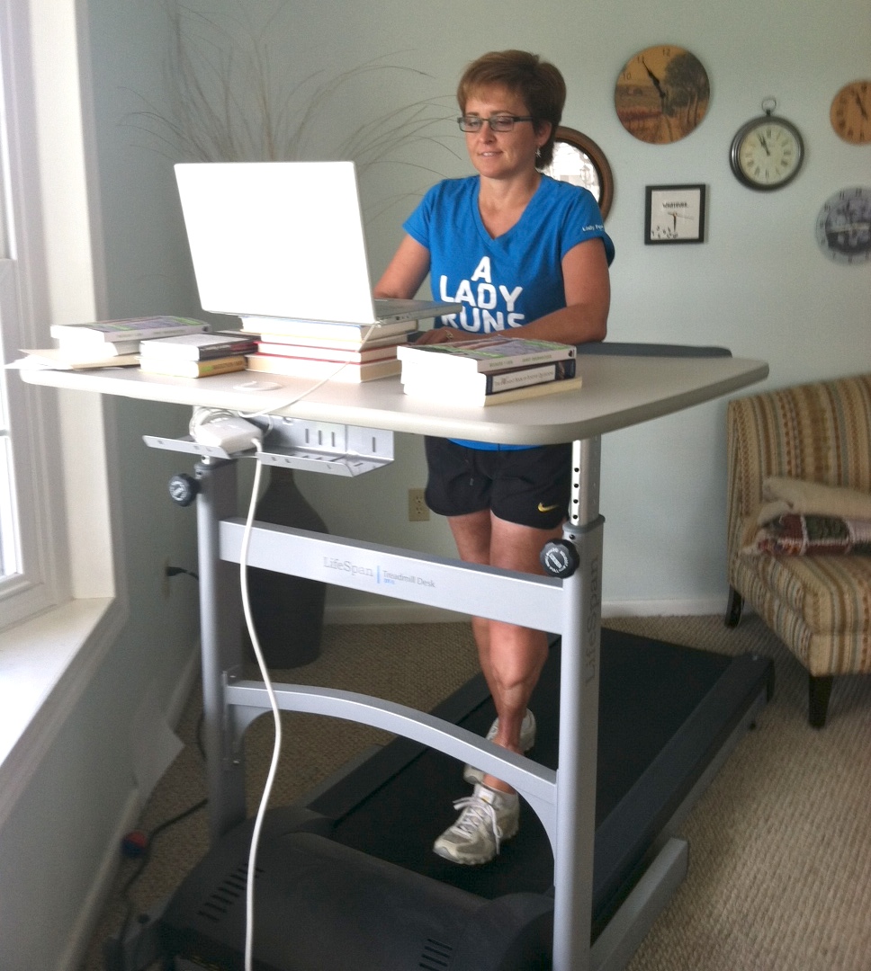 Inspiring Treadmill Computer Desk