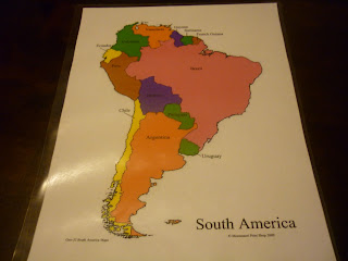 The Work Plan: South America Continent Bin