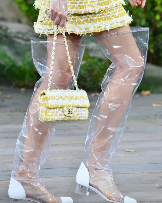 StylettosbyAna: TRANSPARENT PLASTIC FASHION