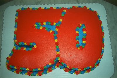 Birthday Cake: 50th Birthday Cake