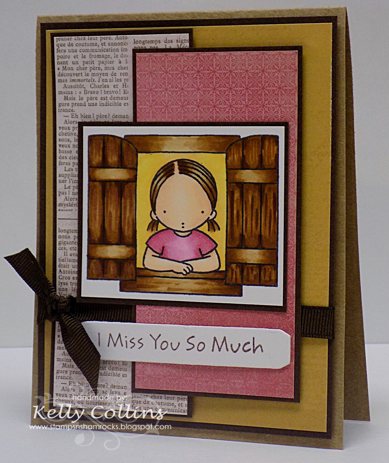 Stamps 'n Shamrocks : Missing You