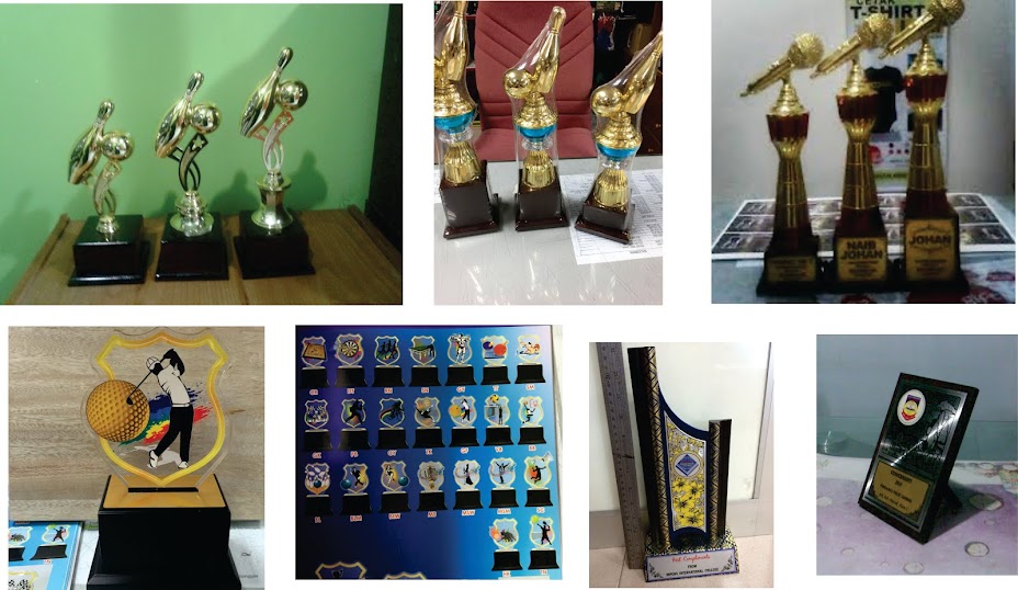 MEDAL & TROFI UNTUK SEMUA.: PILIHAN UNTUK TROFI KACA 17INCI