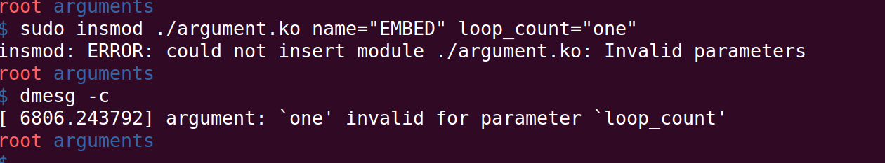 Passing parameters to Linux Device Drivers - builtin, modules
