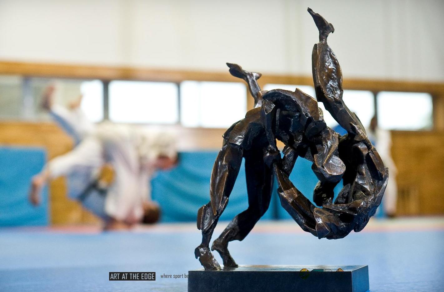 Art at the Edge: Life- sized Judo sculpture by Sophie Dickens ...