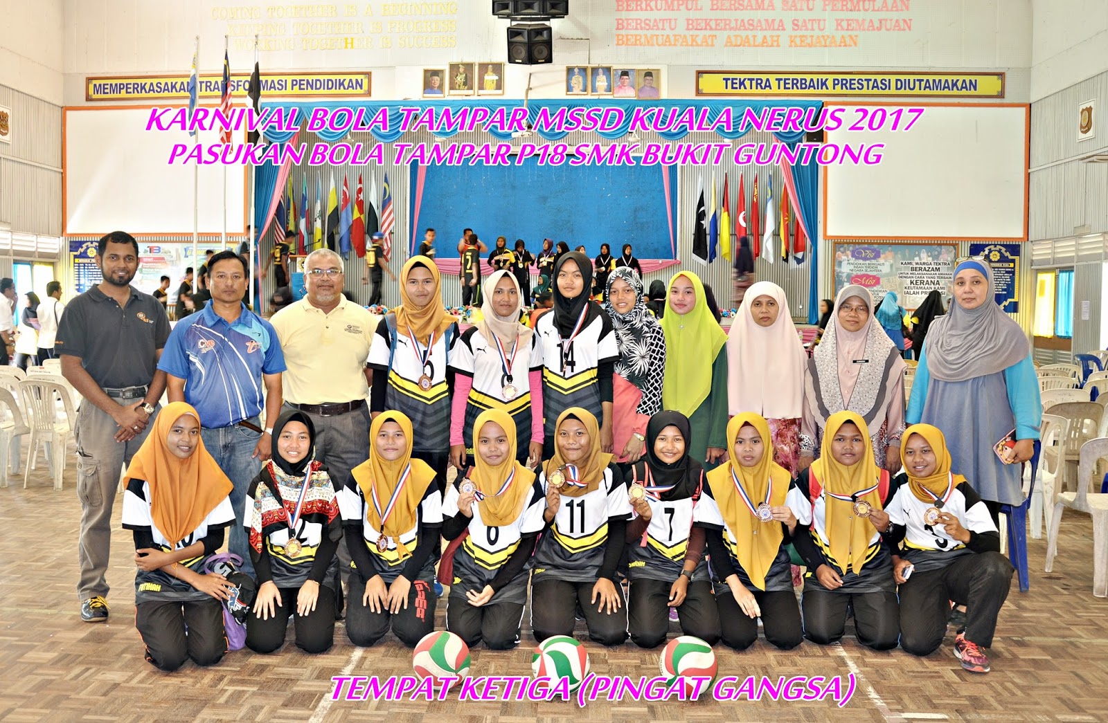 Pasukan Bola Tampar SMKBG 2017 Terus Kekalkan Momentum | .: SMK BUKIT ...