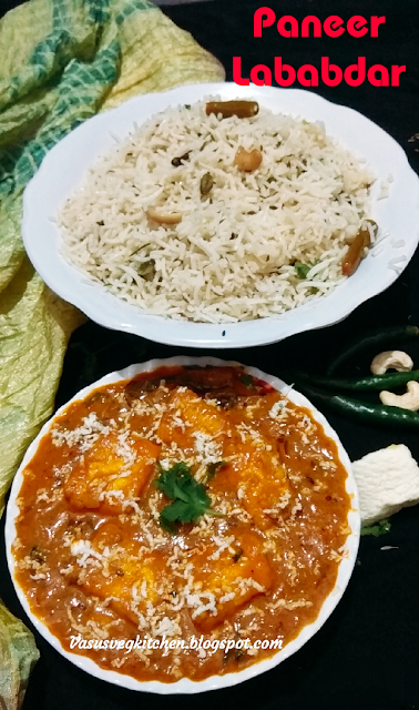 Vasusvegkitchen: Paneer lababdar, How to prepare restaurant style ...