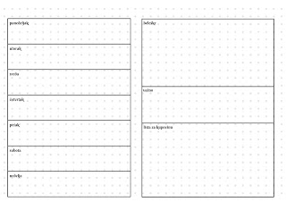 Kreativna radionica BUBA MARA: Mesečni planeri i rasporedi za novu ...