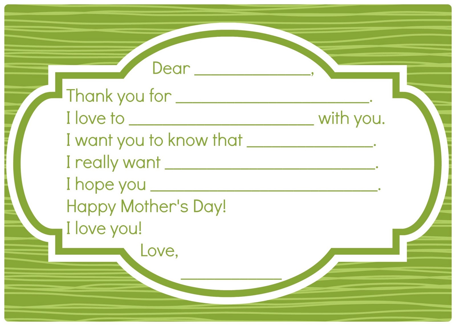 Trust Me, I'm a Mom: Thank You Cards For Kids