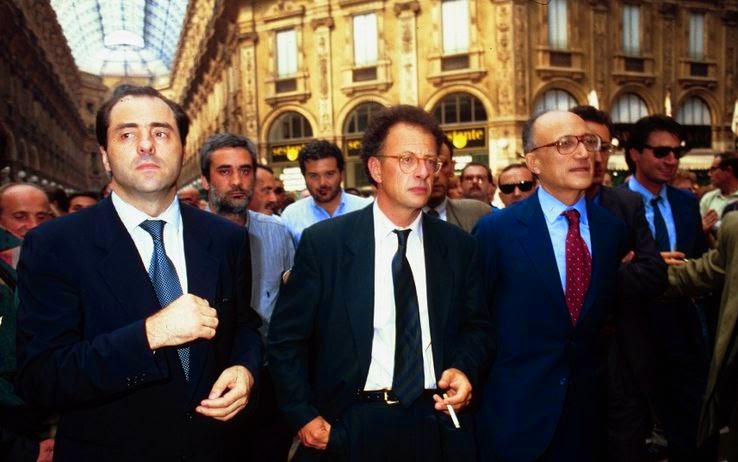 Italy's 'Tangentopoli' Scandal - 1992.