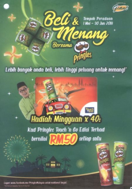 Giant Peraduan Beli & Menang Bersama Pringles Contest: Win RM50 worth ...