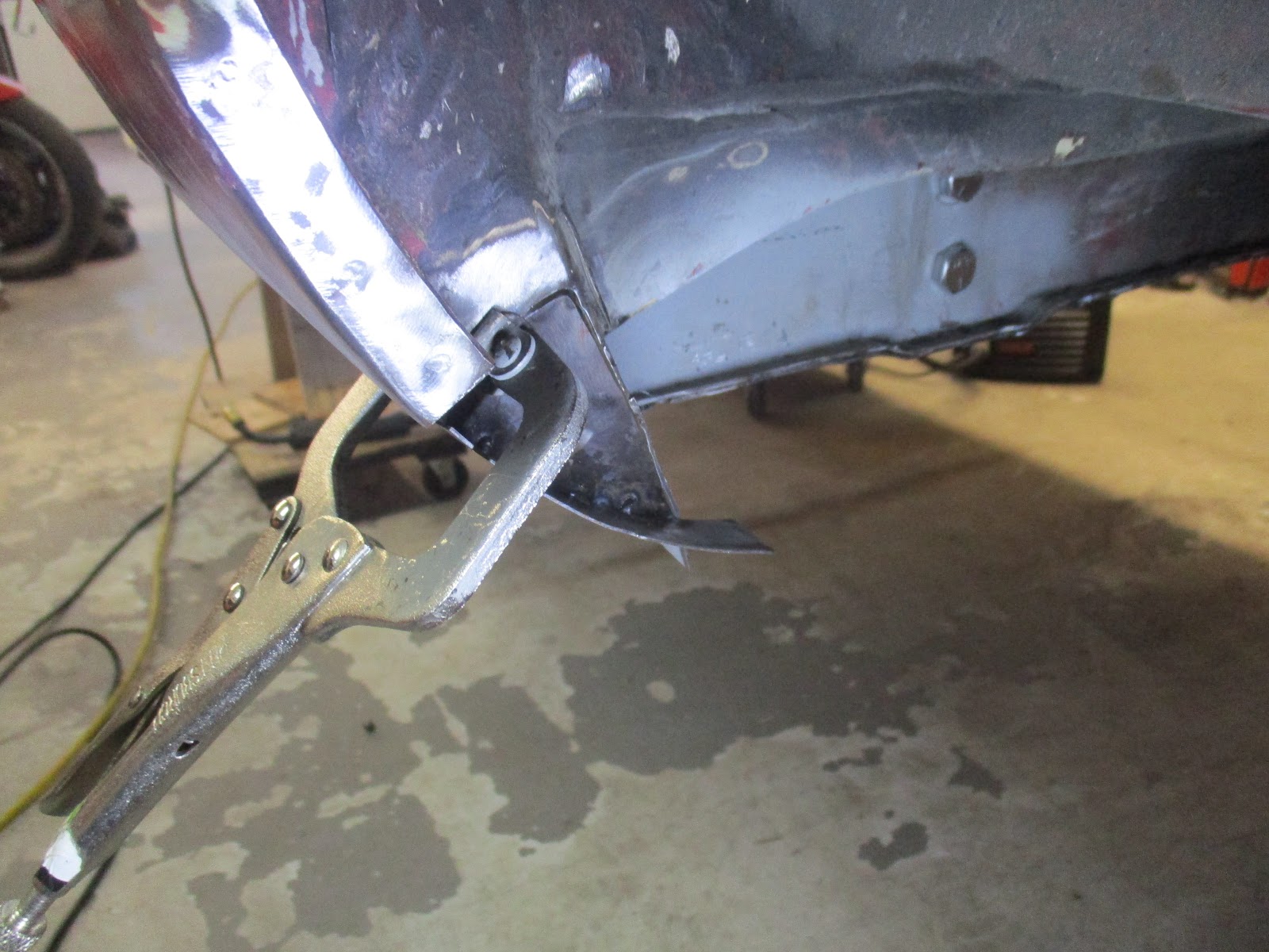 Roundtail Restoration: Triumph Spitfire Body Repair #15 - Front Lower ...