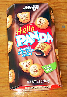 Japanese Snack Reviews: Meiji "Hello Panda" Cookies (Chocolate)