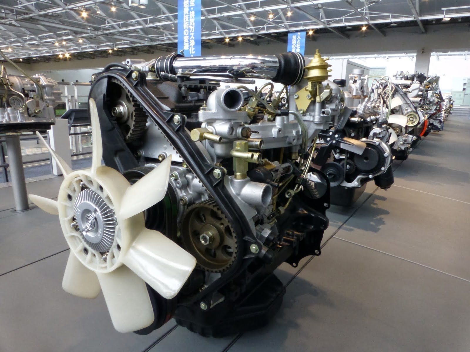 Chaos and Kanji: Toyota Techno Museum in Nagoya: Everything Toyota, Ever