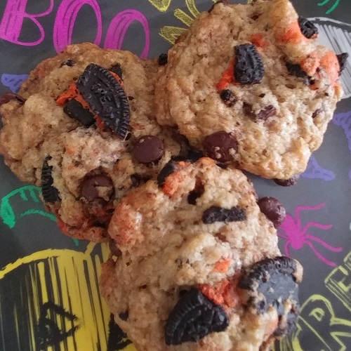 The Spooky Vegan: Creepy Crunch Halloween Cookies
