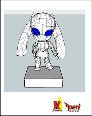 Papercraft - Fireball Nendoroid Drossel - Papercraft4u | Free ...