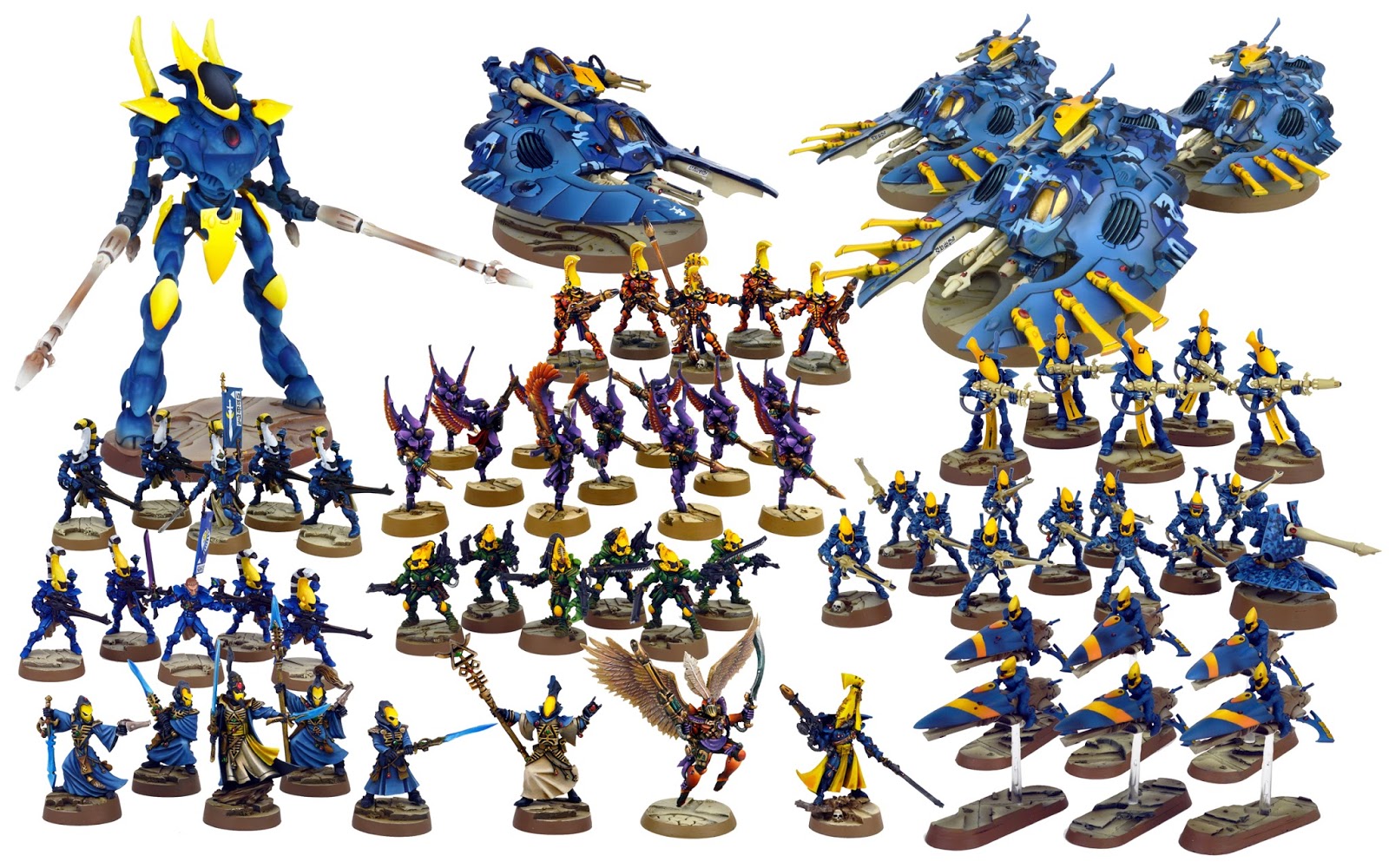 Battle for the Craftworld - Alaitoc Eldar - The command structure ...
