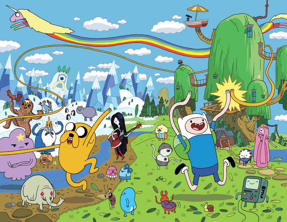80's 90's and Today's Cartoons: Adventure Time!!!