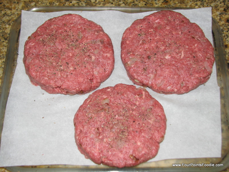 The Four Points Foodie: Blue Cheese Buffalo Burgers