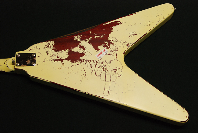 L E N N Y: METALLICA James Hetfield Greco Electra 2236 Flying V Replica ...