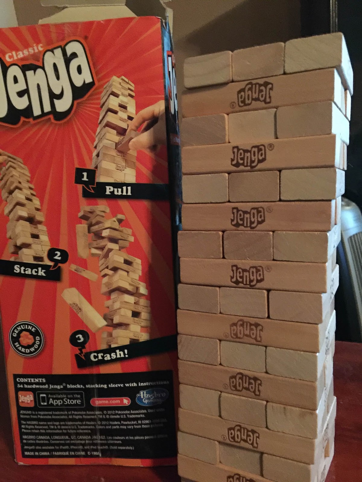My Math Imagination: Jenga Math Review