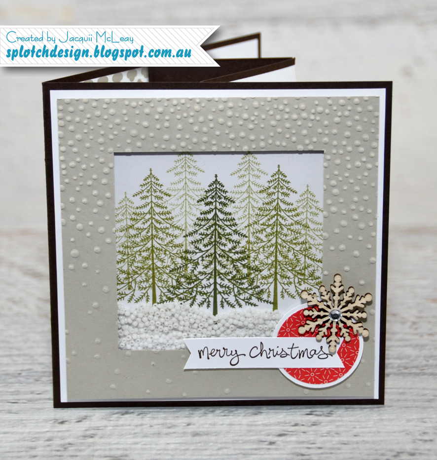 Splotch Design - Adding ink to paper!: Spinner Shaker Card Tutorial