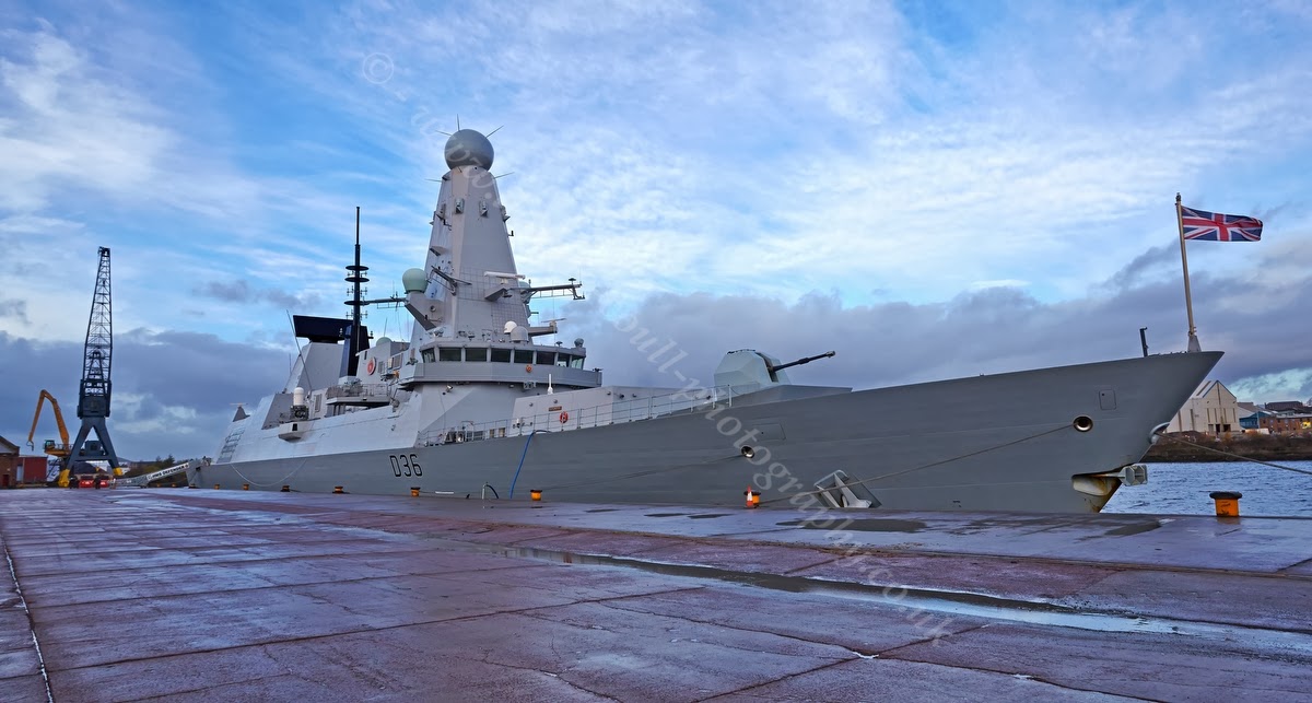 Dougie Coull Photography: HMS Defender Arrives in Glasgow