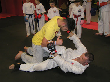 Karate club Essex with Sensei Steve Perry with B.M.A.K.G