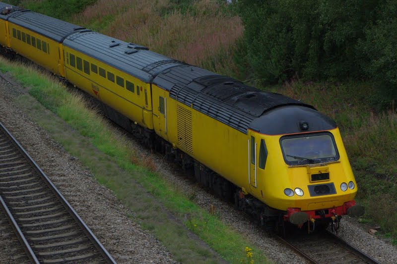 Trains and Transport: Yellow HST.09-09-11