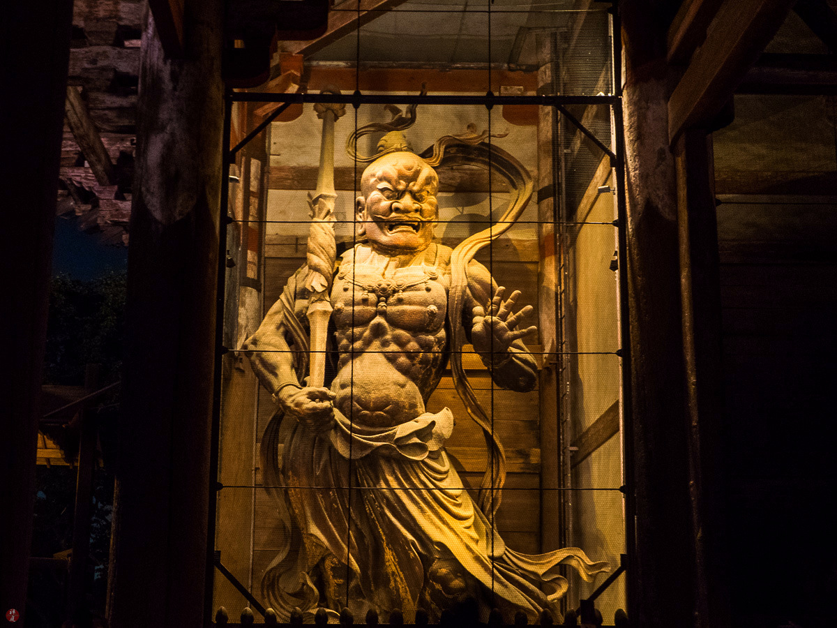 FROM THE GARDEN OF ZEN: Kongo-rikishi (Agyo); Todai-ji (Nara)