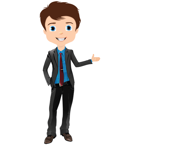 Graphic Stoodio: Cartoon Formal Man