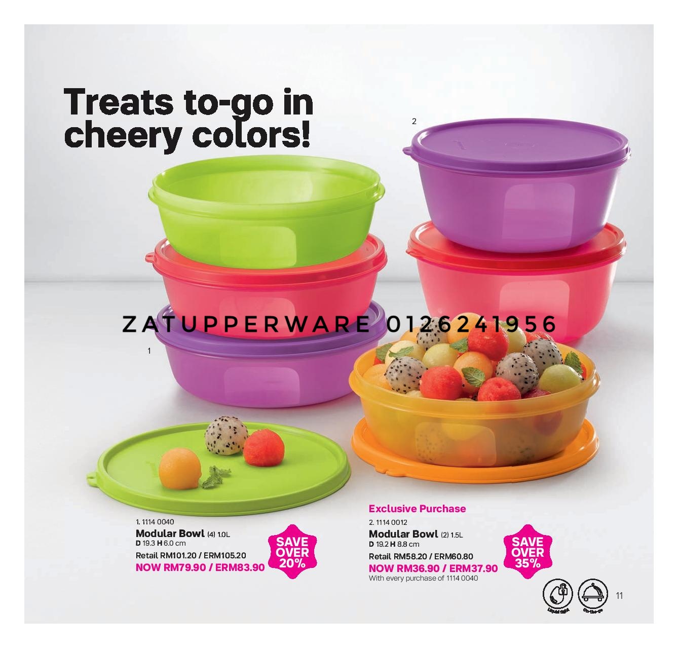 Za Tupperware Malaysia : Catalogue 1st October - 11th November 2018