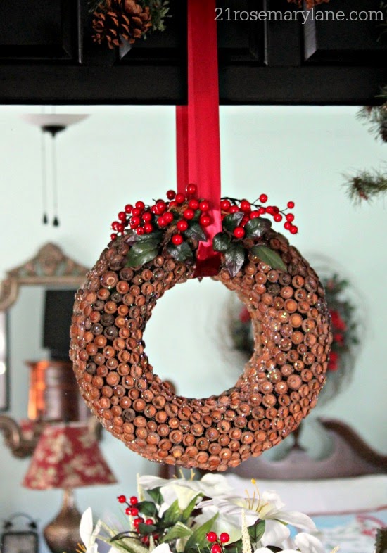 21 Rosemary Lane: A Trip To Sleepy Hollow and an Acorn Cap Wreath Tutorial