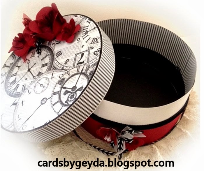 Paper Craft Creations: Dress Shop Vintage Victorian Hat Boxes And ...