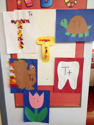 Ms. Parker & Ms. Shamaine's Prekindergarten Class: Letter T projects!!
