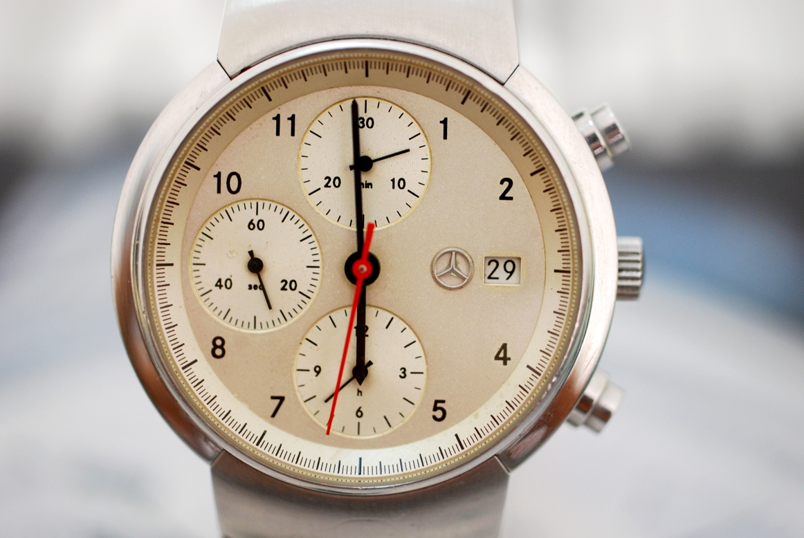 JACK'S TREASURE CHEST OF TIME PIECES: AUTHENTIC VINTAGE MERCEDES BENZ ...