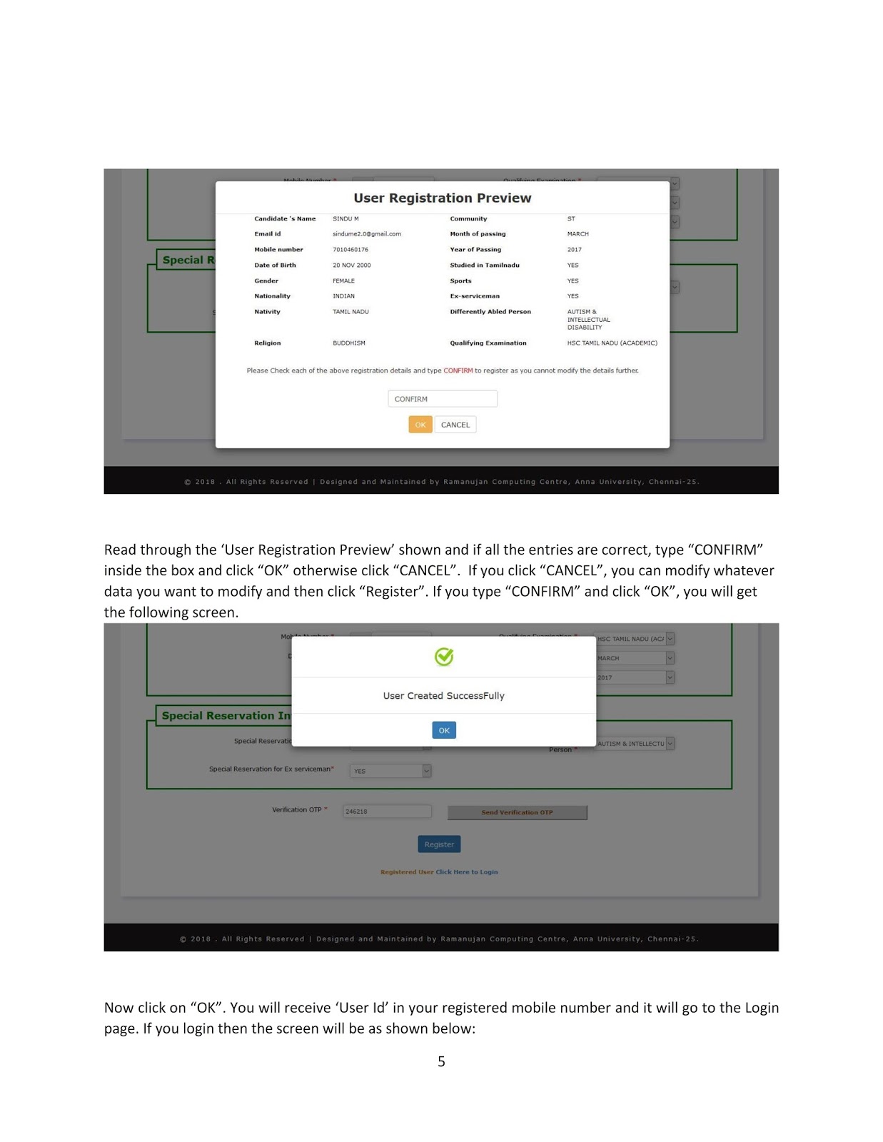 TNEA 2018 - Online Registration - Anna University ~ Vidyarthiplus (V+ ...
