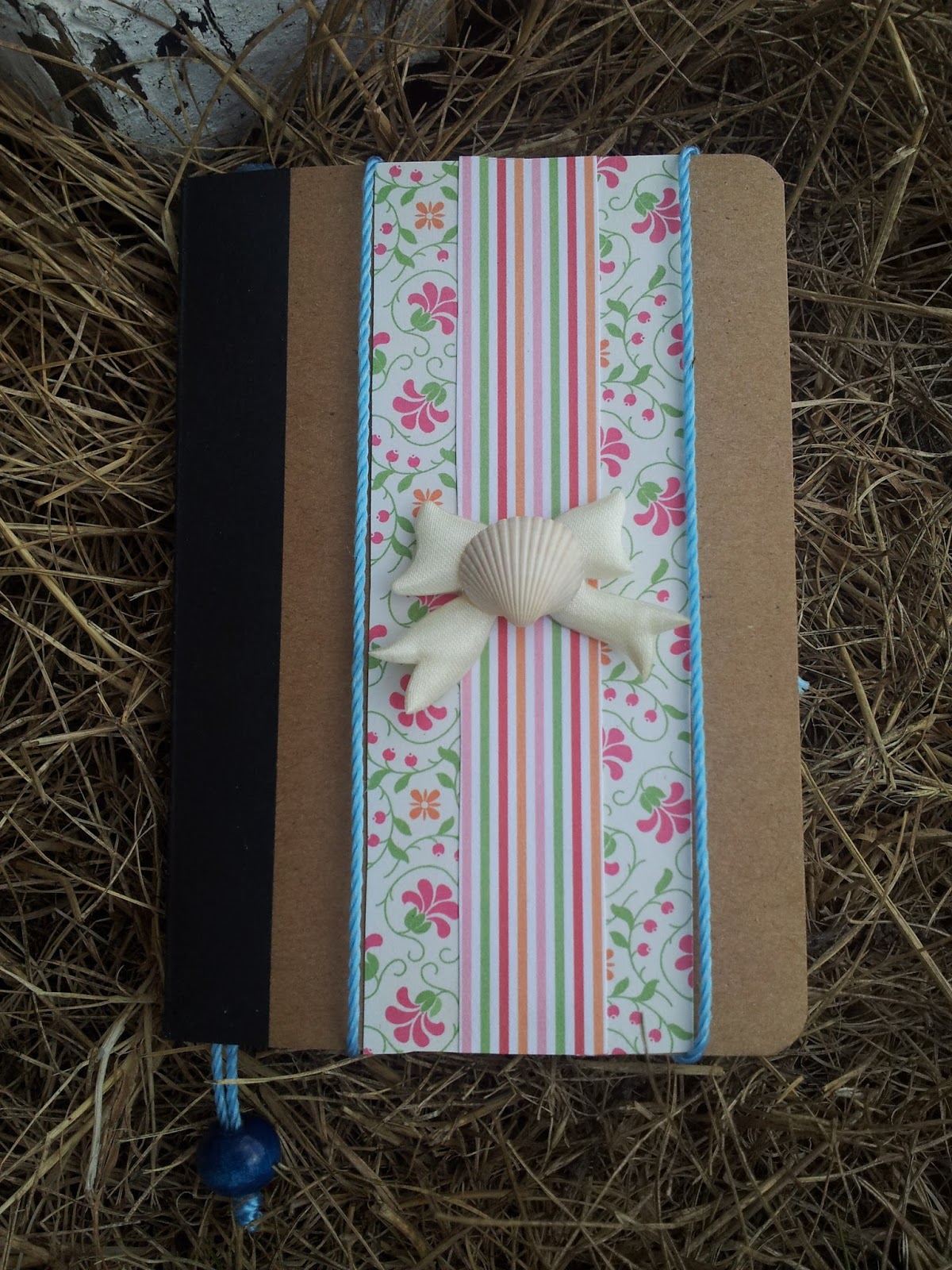 A Spoonful of Crafts: Sommerlig notesbog / Summer Notebook