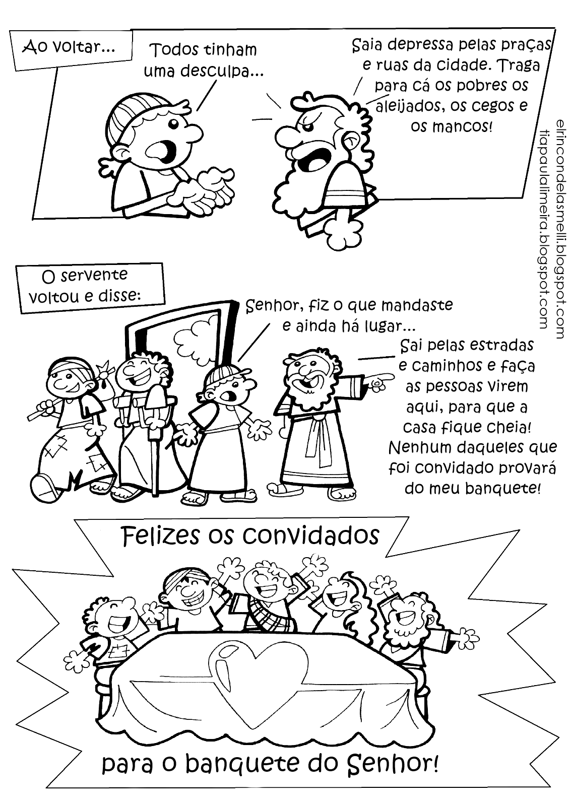 Tia Paula: Parábola do grande banquete - Mt 22, 1-14