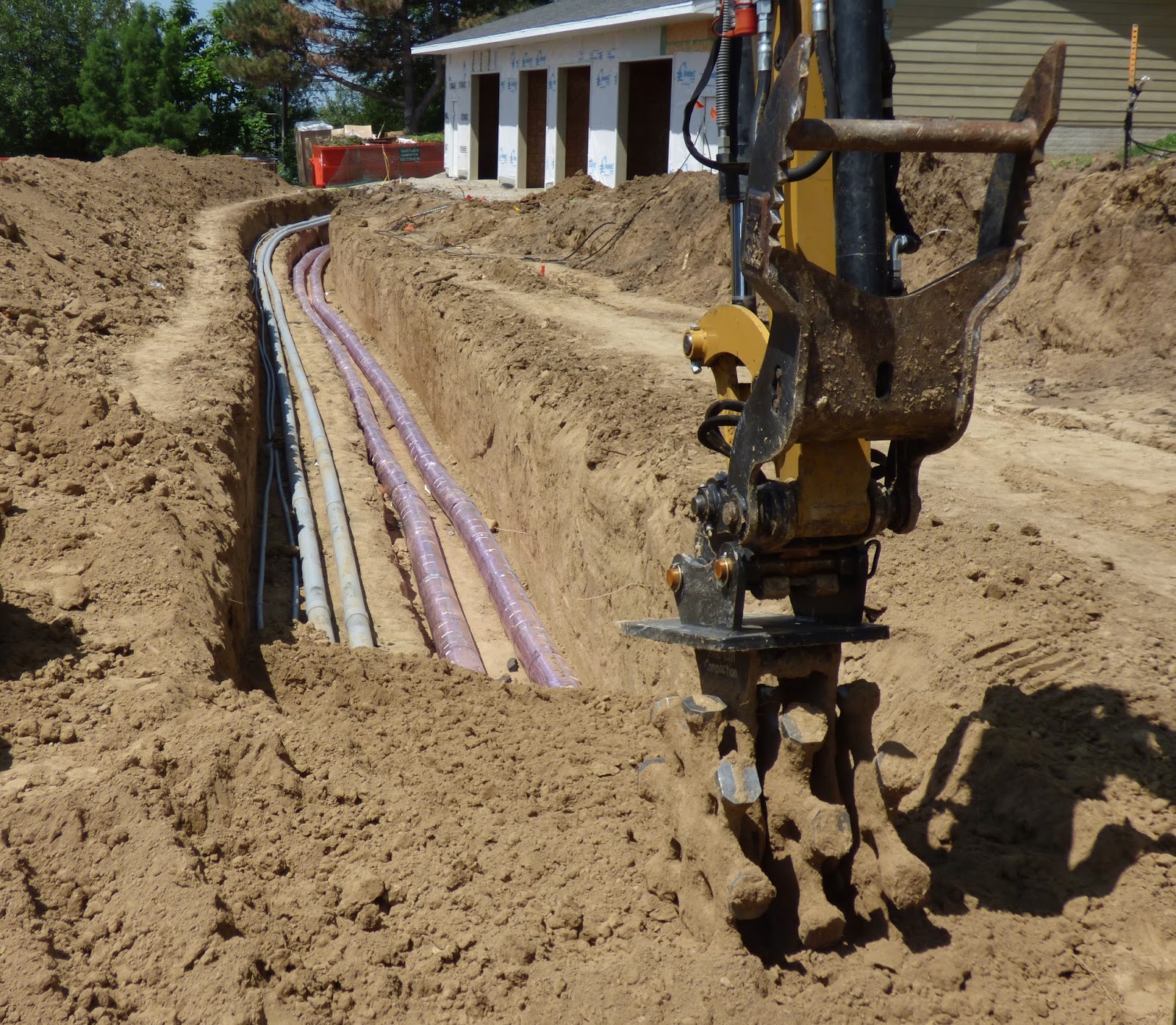 Saint Columbkille Parish: Trench Work