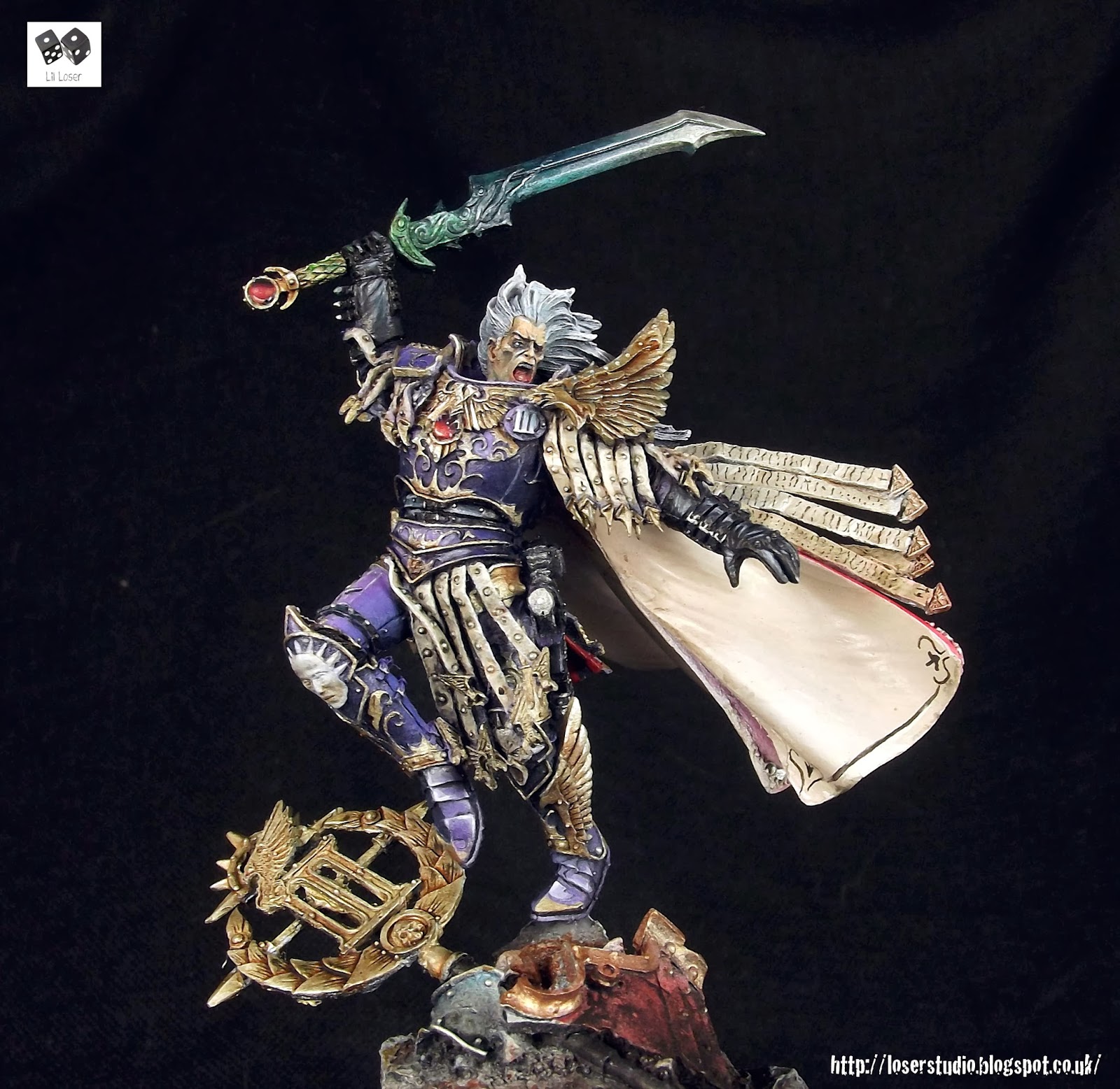 The Phoenician Fulgrim, Primarch of the Emperor's Children, Third ...