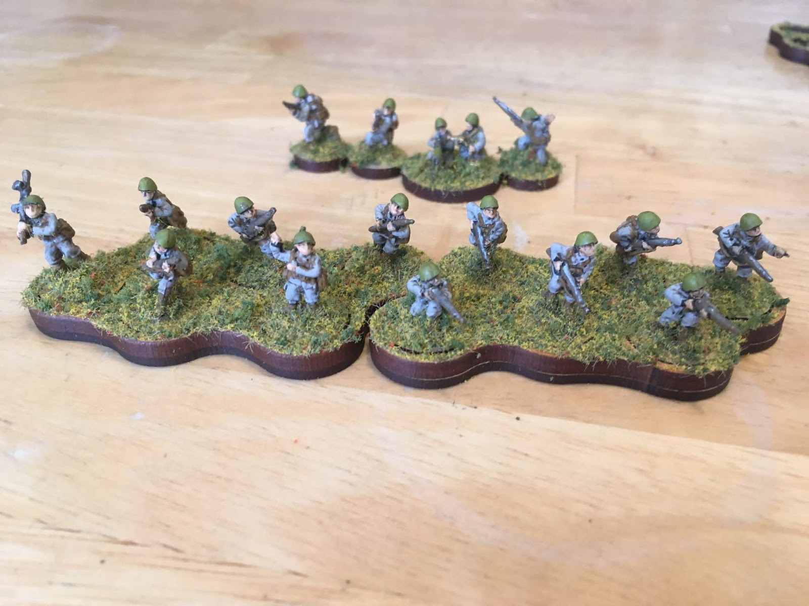 Wargaming in Sverige!: Painting and rebasing 15mm WW2 miniatures