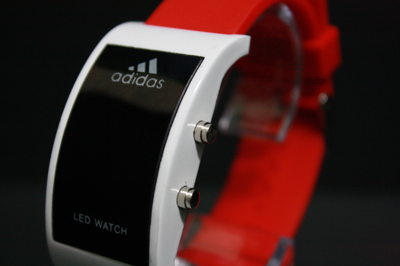 L.O.V.E Replica: Colourful Adidas LED Watches
