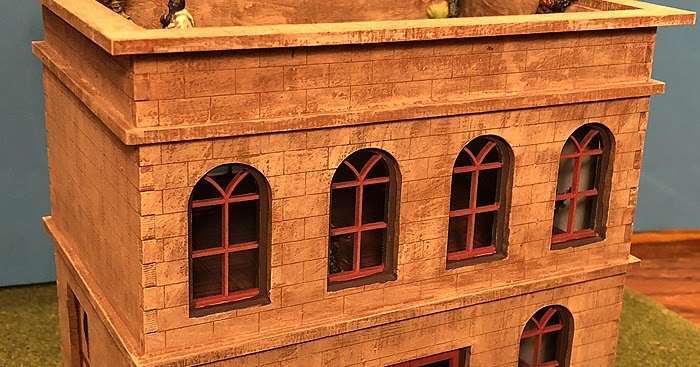 Lead Legionaries: Two-Story "City Block" Building