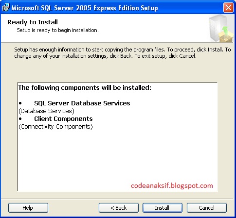 Tutorial Cara Install SQL Server 2005 Express Edition 64/32bit di ...